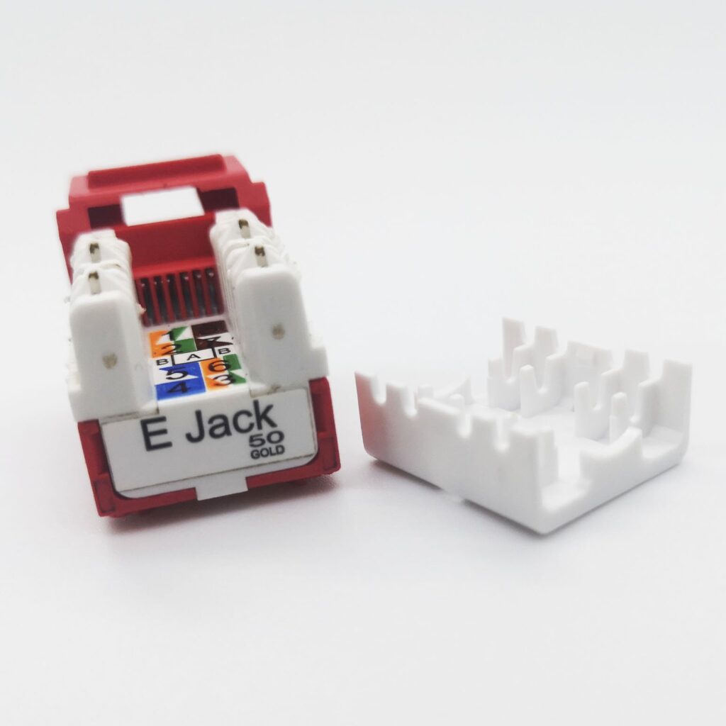 Jack Cat5e Modular rojo SATRA - Computo y Suministros